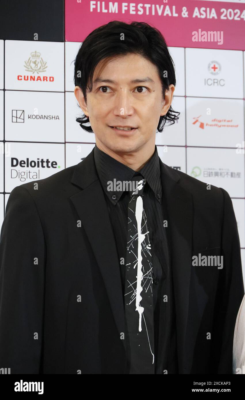 Tokyo, Japan. 17th June, 2024. Japanese dancer Kazuhiro Nishijima poses ...