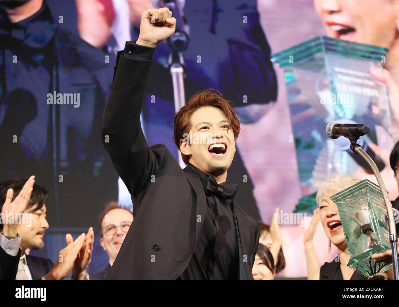 Tokyo, Japan. 17th June, 2024. Burmese actor and film dirctor Win ...