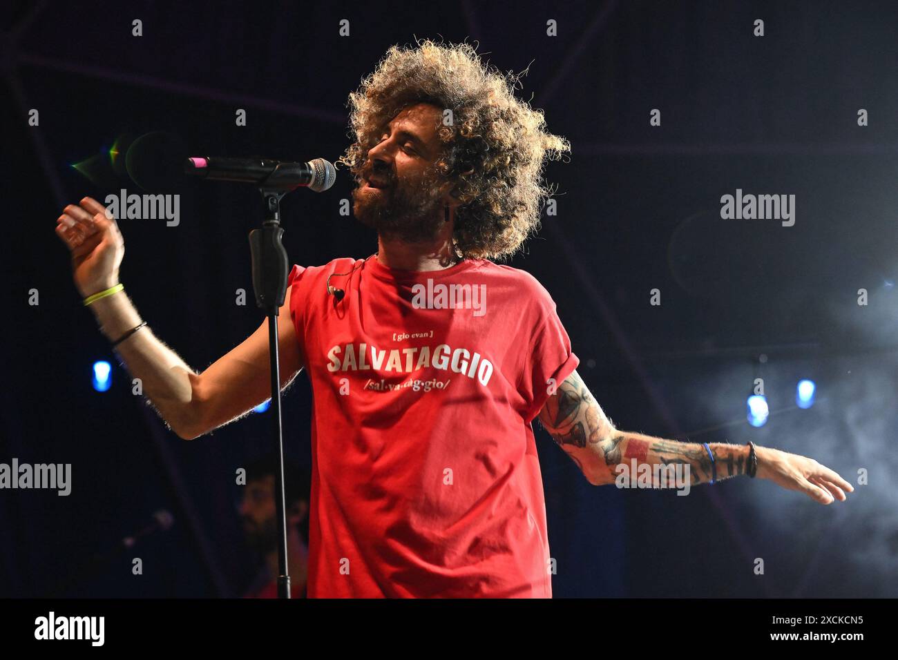 Rome, Italy. 06th June, 2024. Gio Evan is performing during the Moksa ...