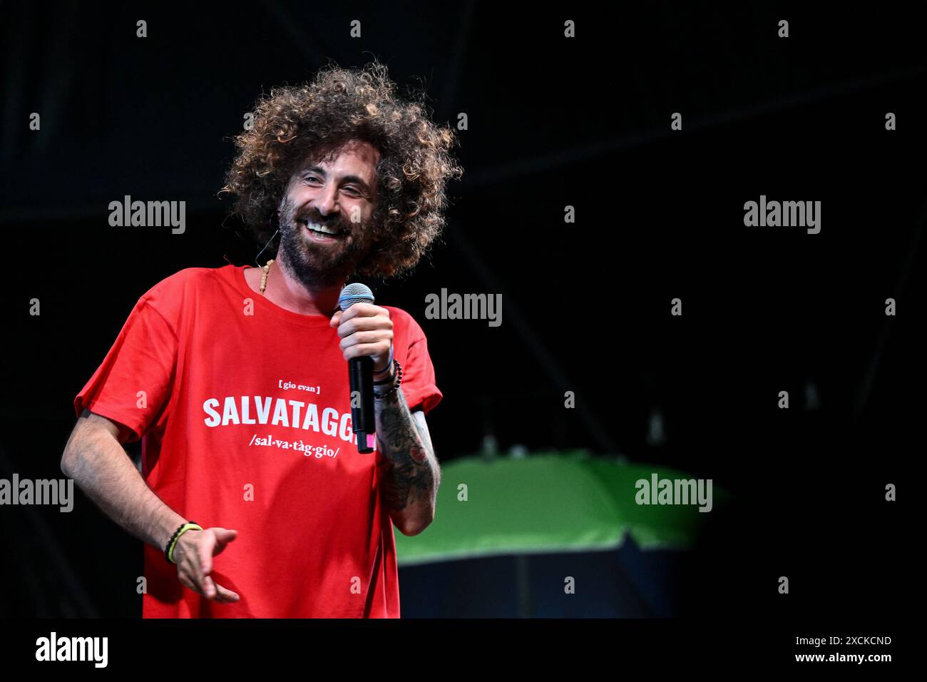 Rome, Italy. 06th June, 2024. Gio Evan is performing during the Moksa ...