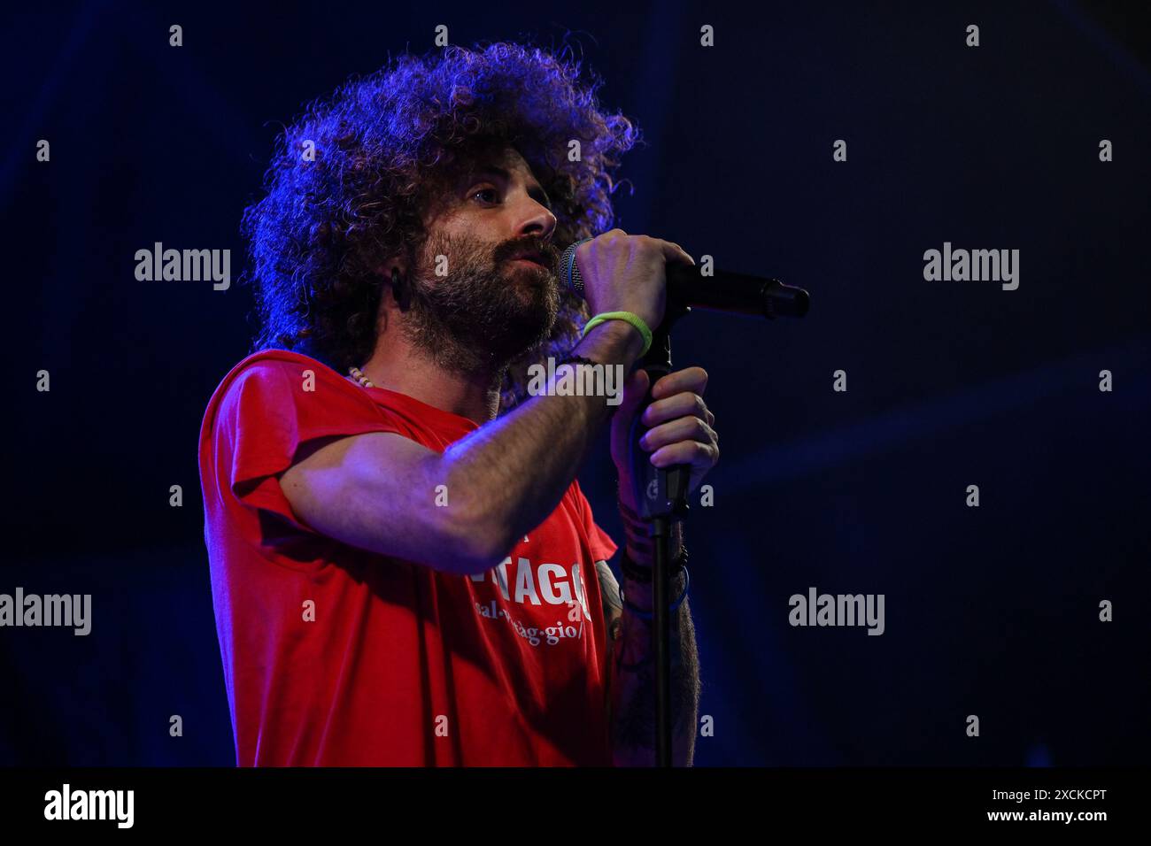 Rome, Italy. 06th June, 2024. Gio Evan is performing during the Moksa ...