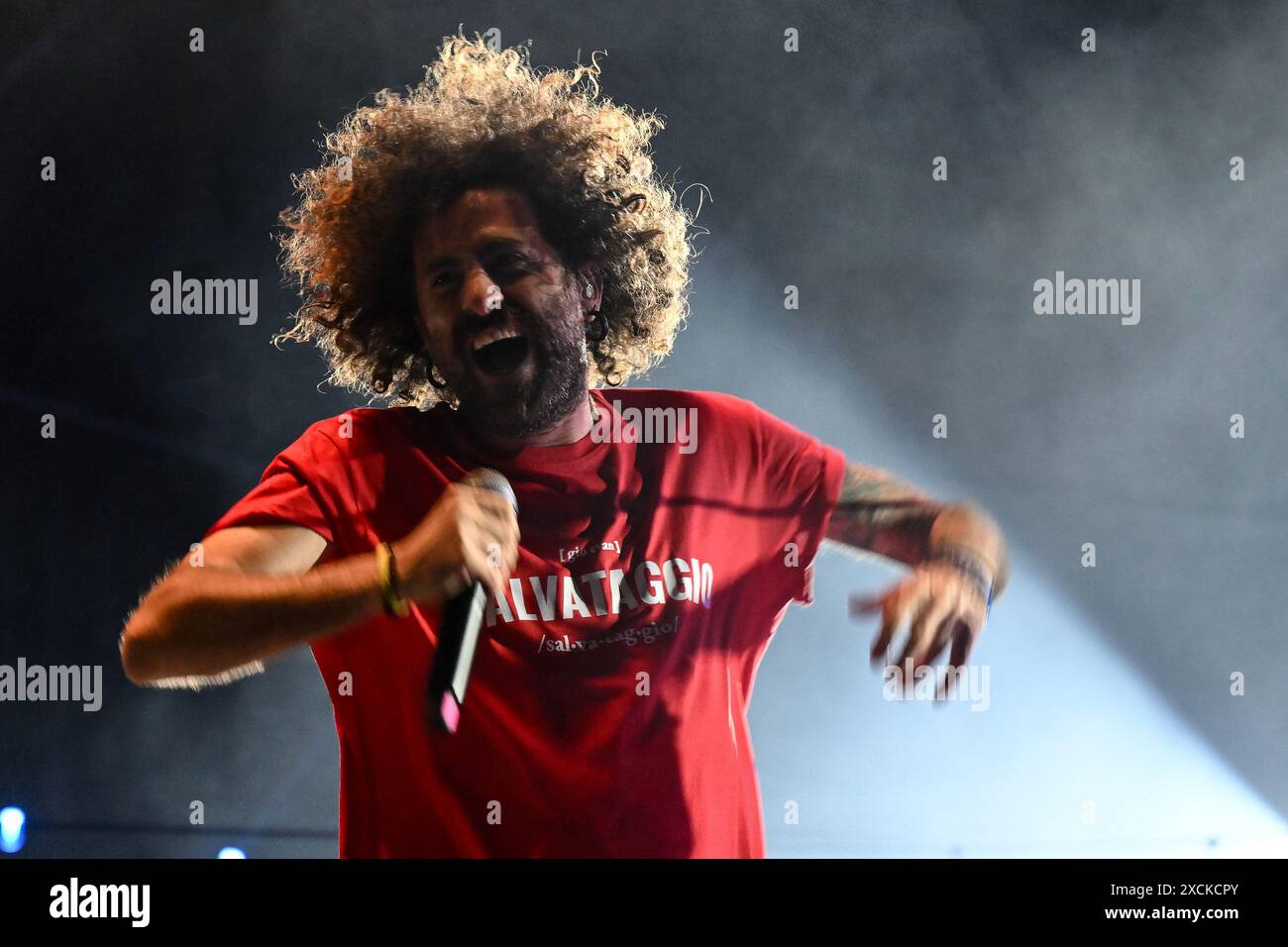 Rome, Italy. 06th June, 2024. Gio Evan is performing during the Moksa ...