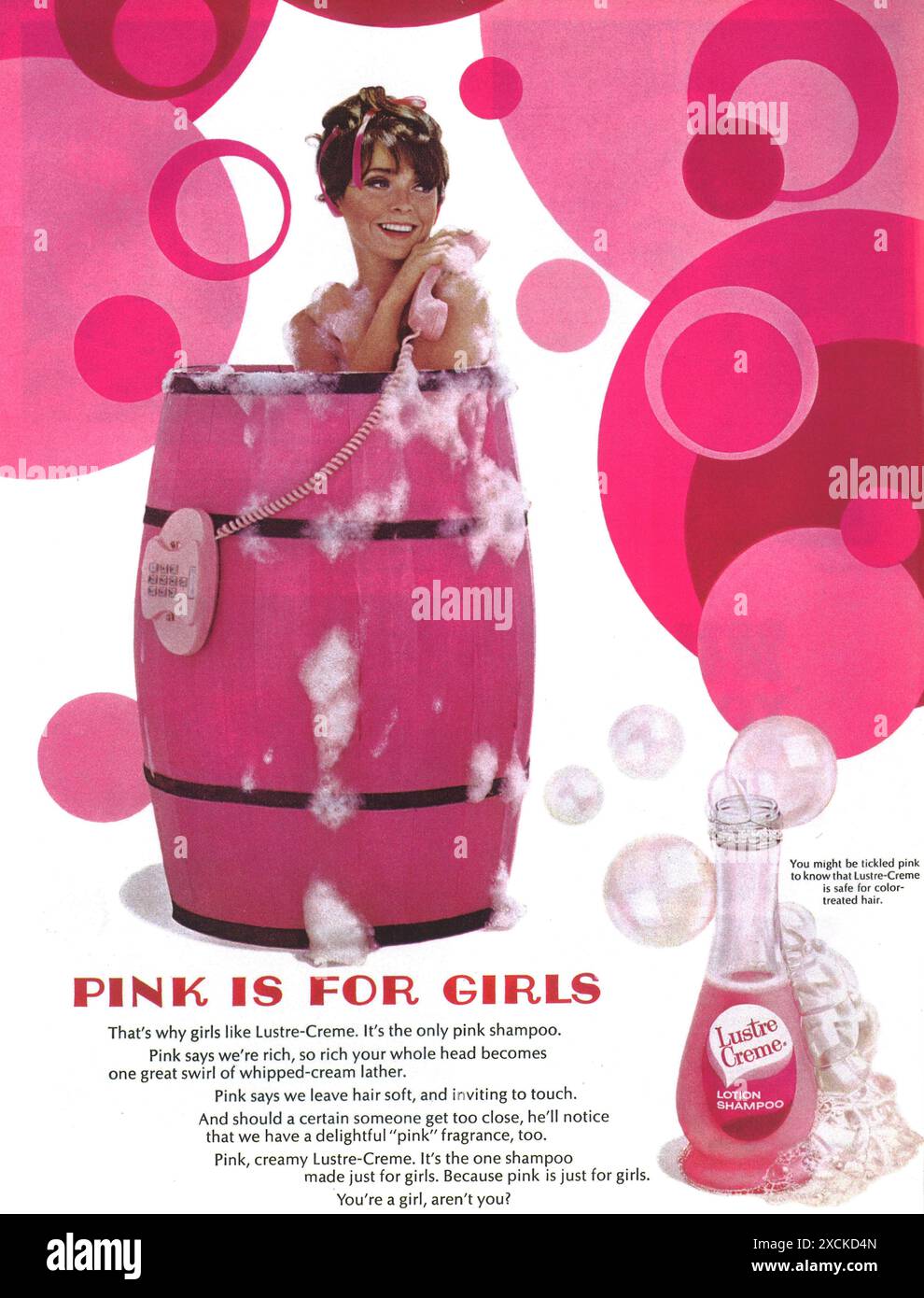 Lustre creme ad hi-res stock photography and images - Alamy