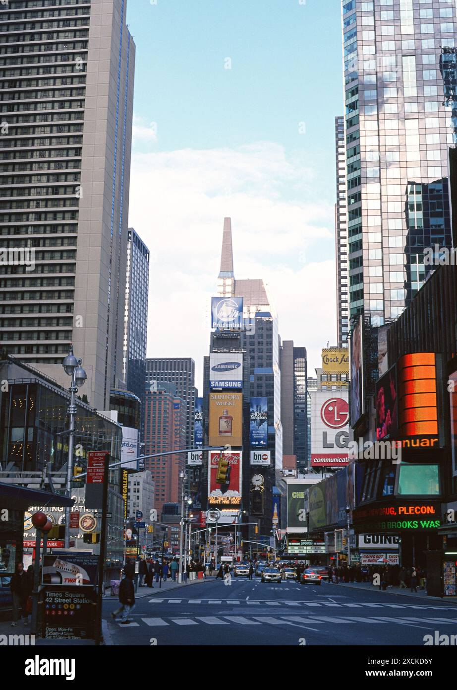 New York cityscapes, urban landscapes, street scenes, year 2000 Stock ...