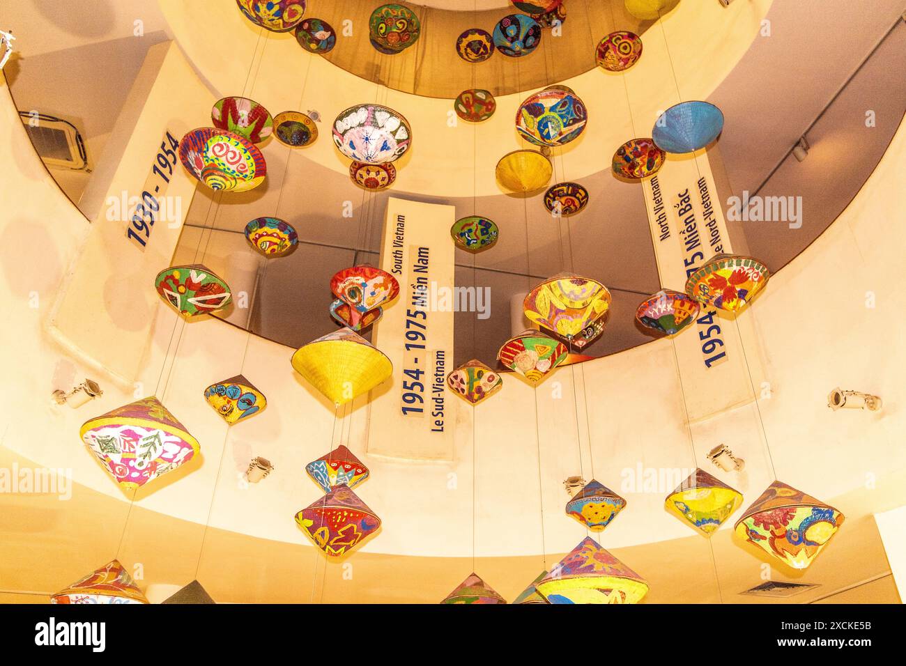 Detail from the interior of the renowned The Vietnamese Women's Museum ...