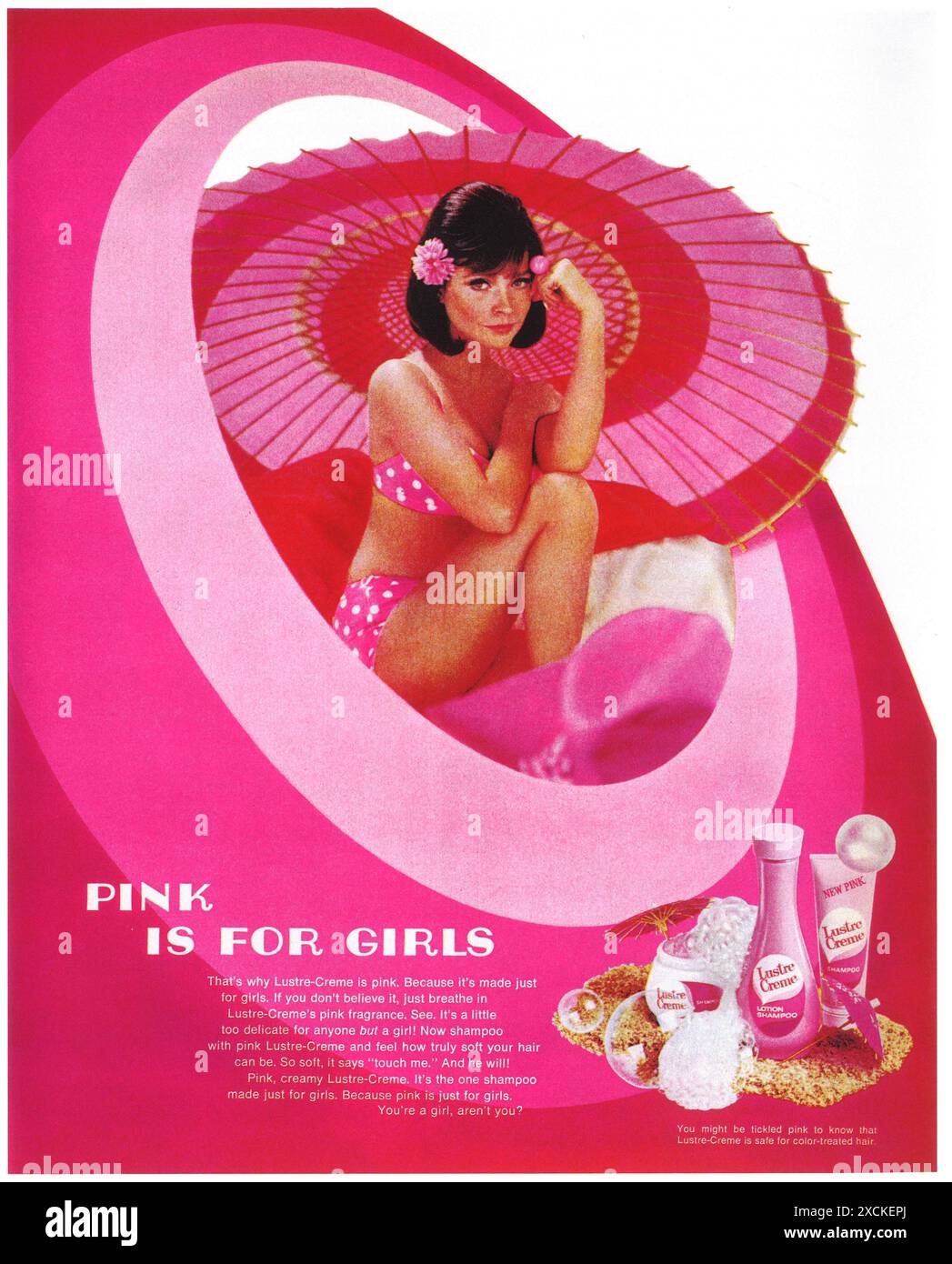 Lustre creme ad hi-res stock photography and images - Alamy