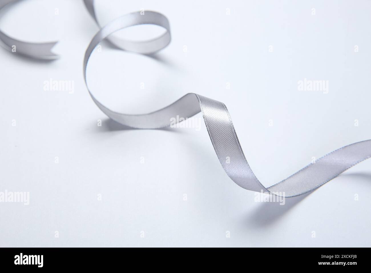 Grey ribbon hi-res stock photography and images - Alamy