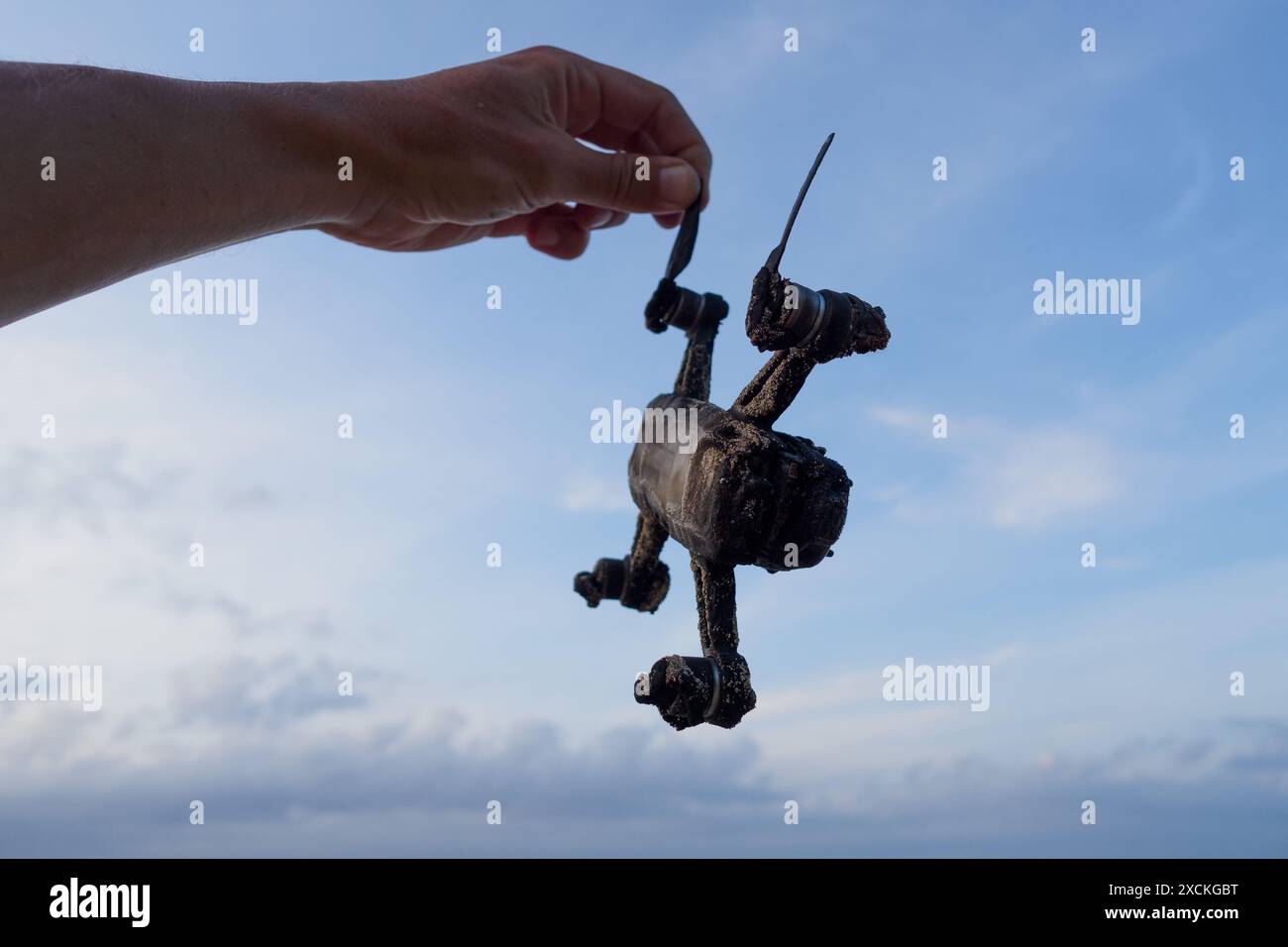 Exploded drone hi-res stock photography and images - Alamy