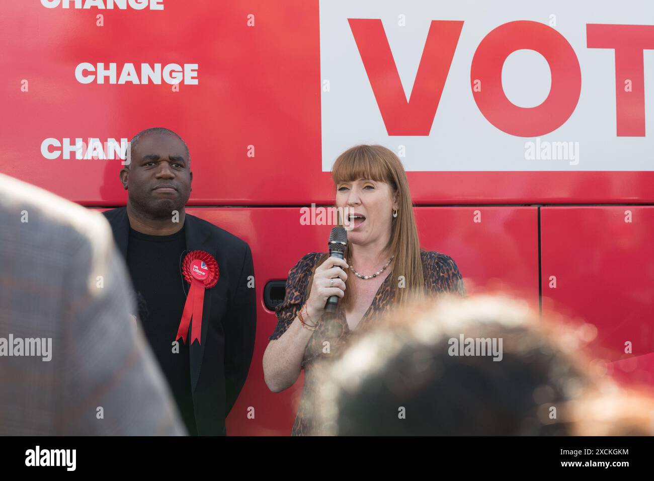 Change uk battle bus hi-res stock photography and images - Alamy