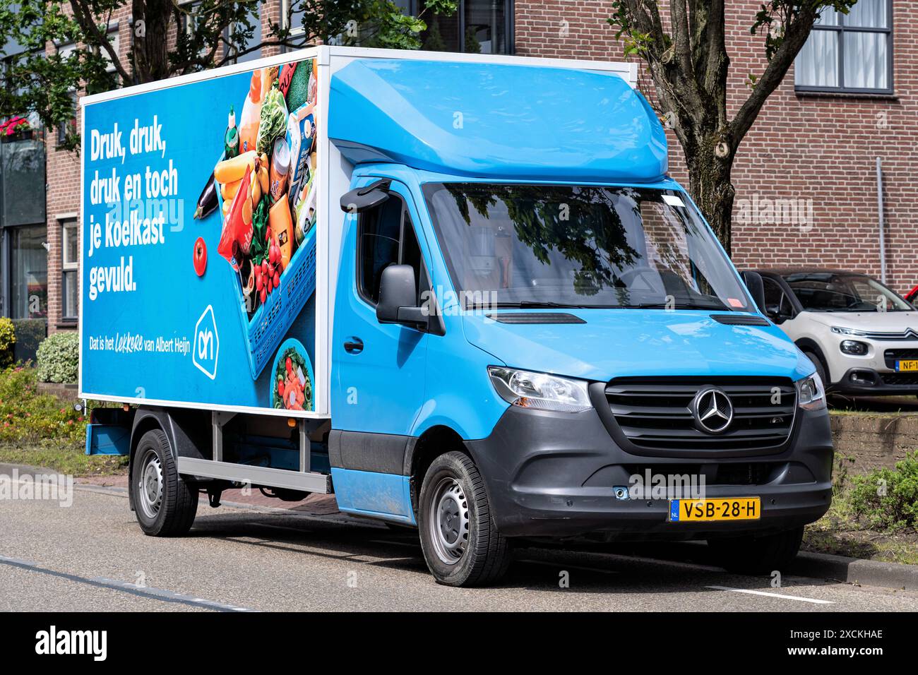Albert heijn company truck hi-res stock photography and images - Alamy