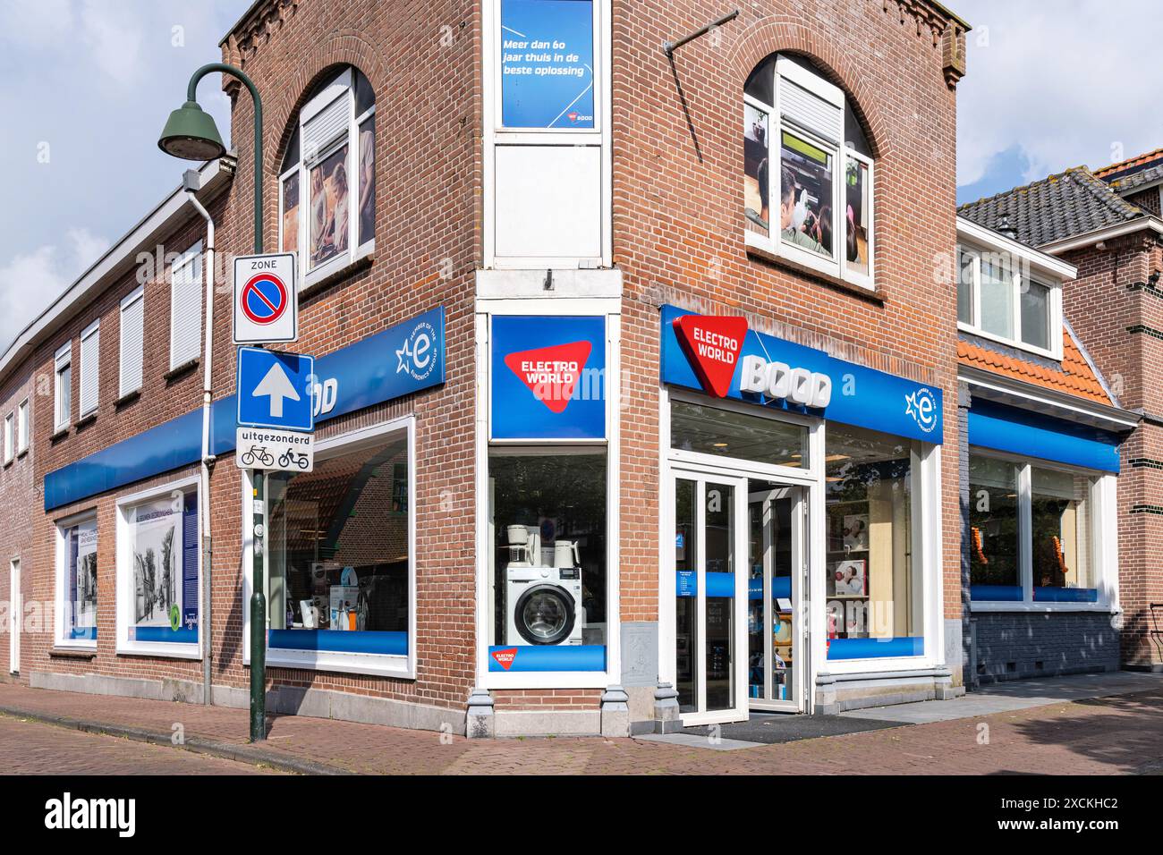 Electro World Bood store in Medemblik, Netherlands Stock Photo - Alamy