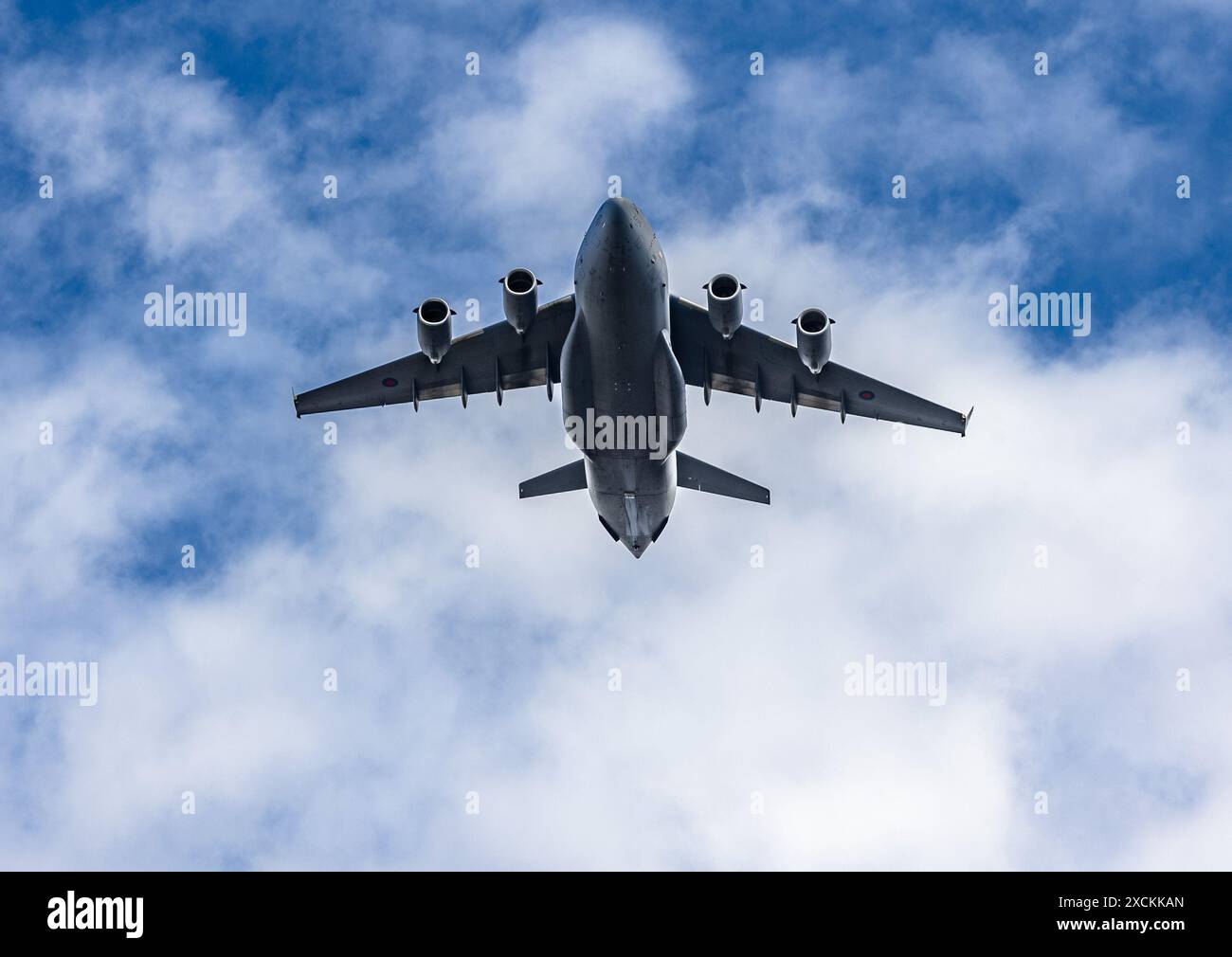 royal fly past at theTrooping of the Colour on Saturday 15 June 2024 at ...