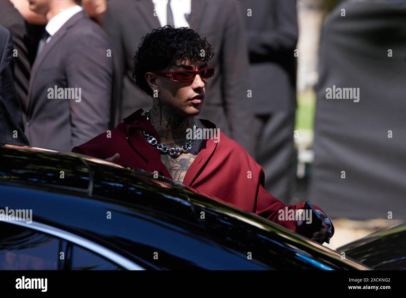 News - Gucci - Men s Spring Summer 2025 Fashion Show - Celebrities Tony ...