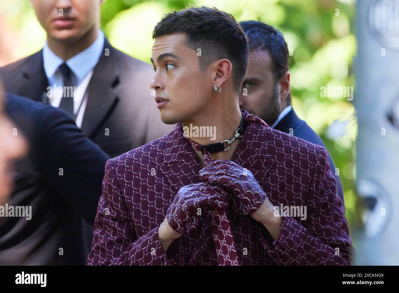 News - Gucci - Men s Spring Summer 2025 Fashion Show - Celebrities ...