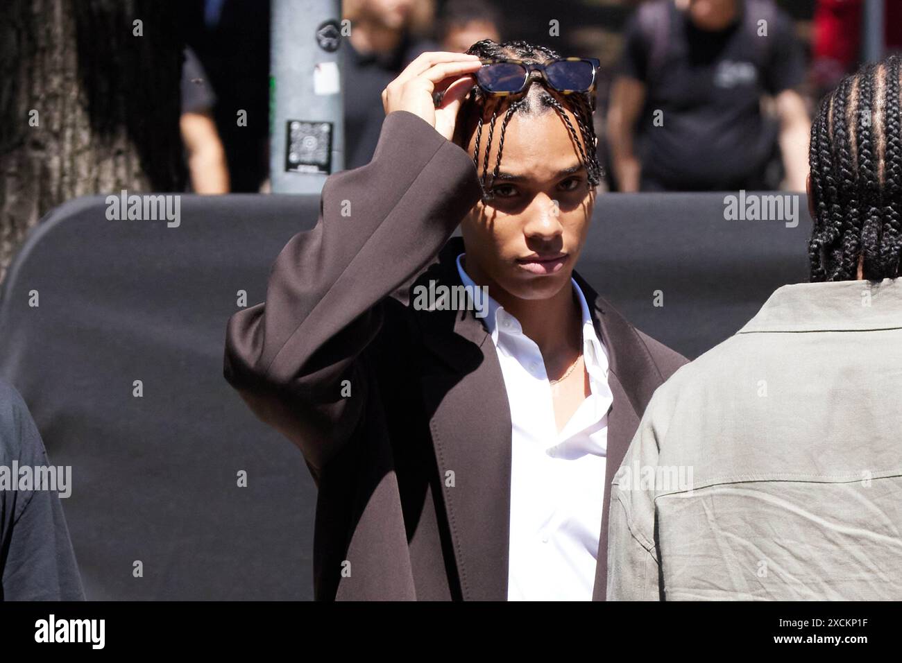 Milan, Italy. 17th June, 2024. Alexandre Grimaldi is seen after the ...