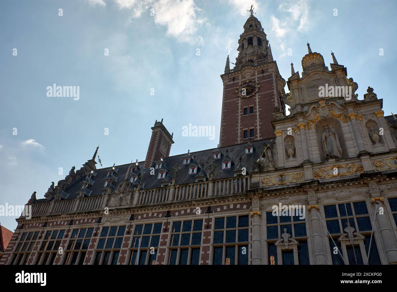 Exterior view of the Central library of the Catholic University of ...