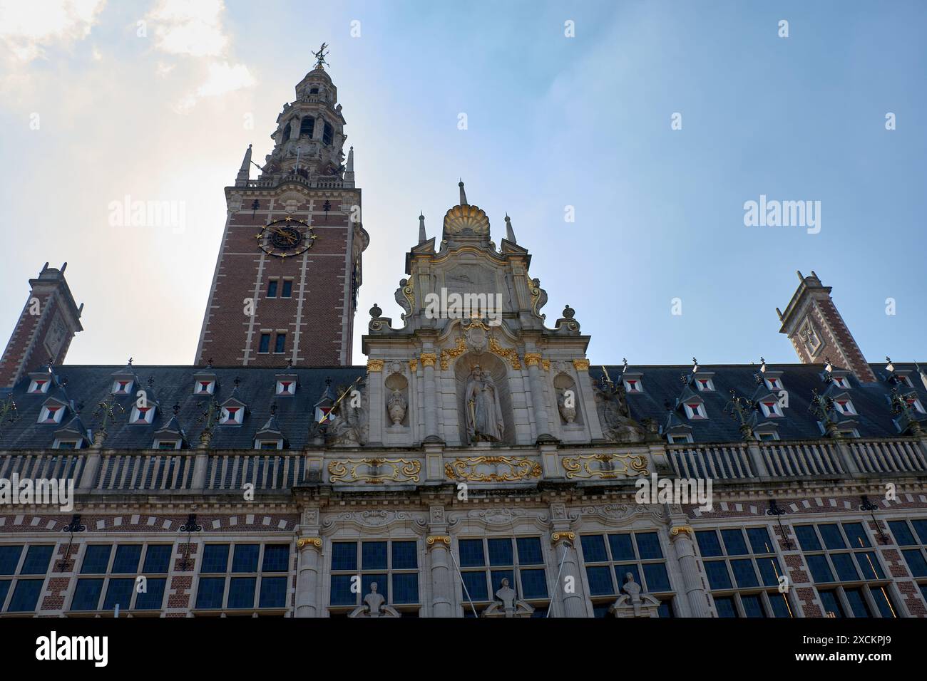 Exterior view of the Central library of the Catholic University of ...