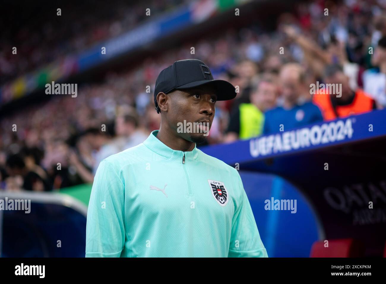 David Alaba (Oesterreich, Betreuer), GER, Austria (AUT) vs France (FRA), Fussball ...