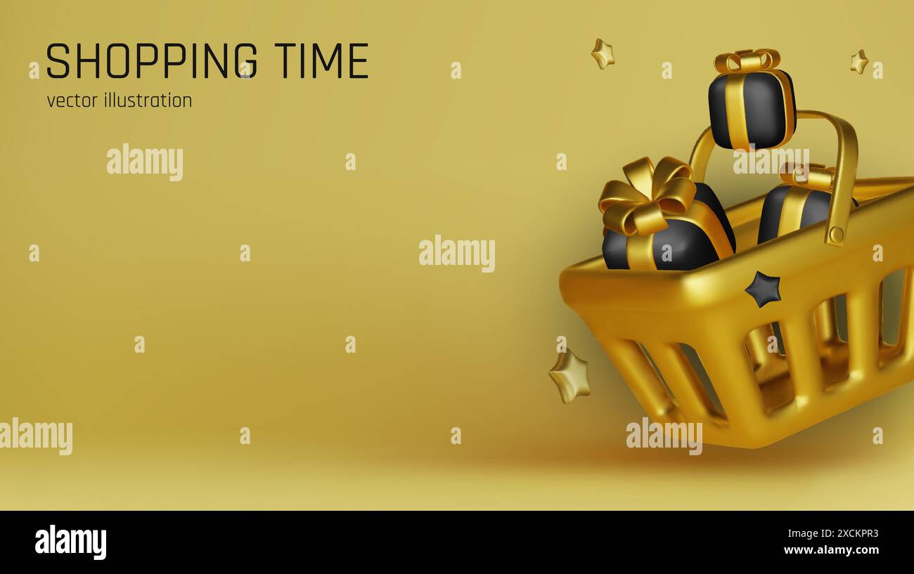 Sale background. 3D gold podium. Product exhibition. Discount percent ...