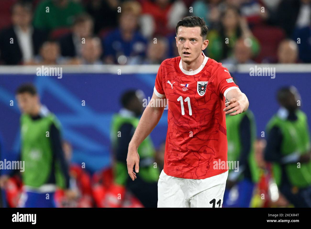 Dusseldorf, Germany. 17 June, 2024. DUSSELDORF - Michael Gregoritsch of ...