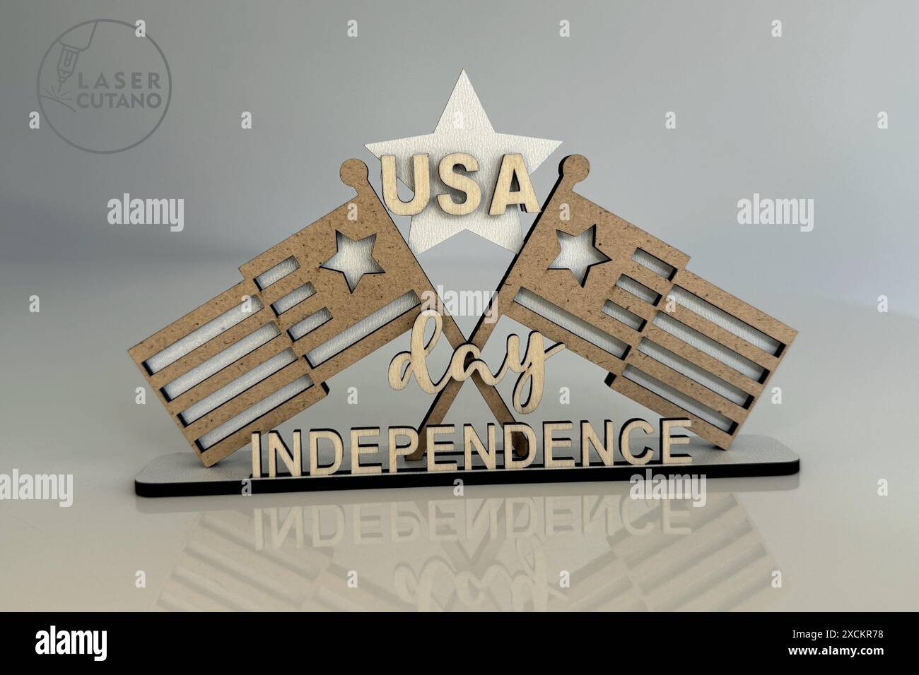 Independence Day Digital multilayer laser cut files are specially ...