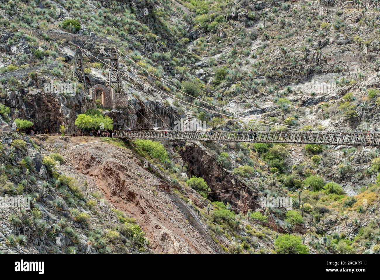 Puente de Ojuela , Historic gold mine and suspension bridge site in ...