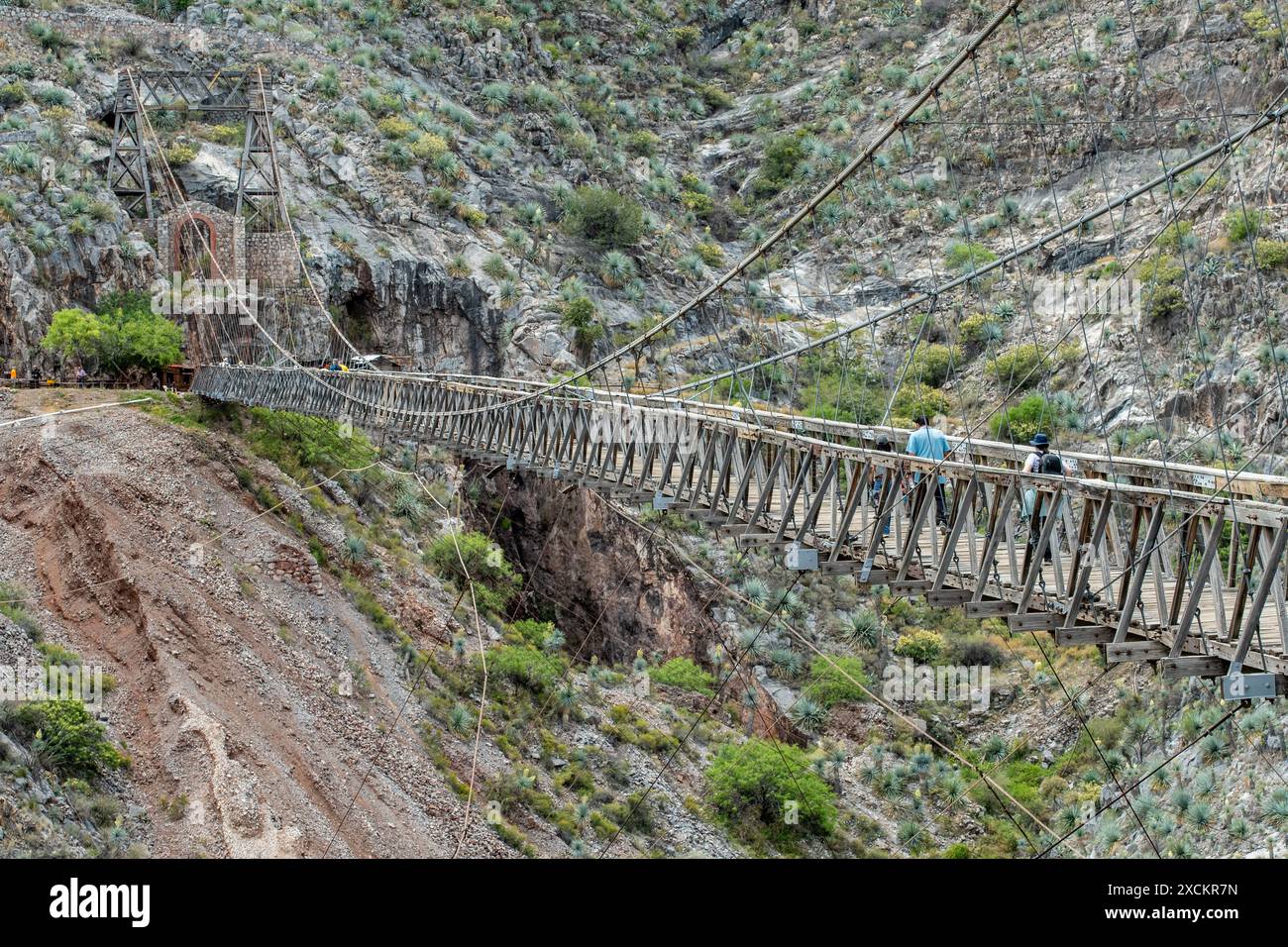 Puente de Ojuela , Historic gold mine and suspension bridge site in ...