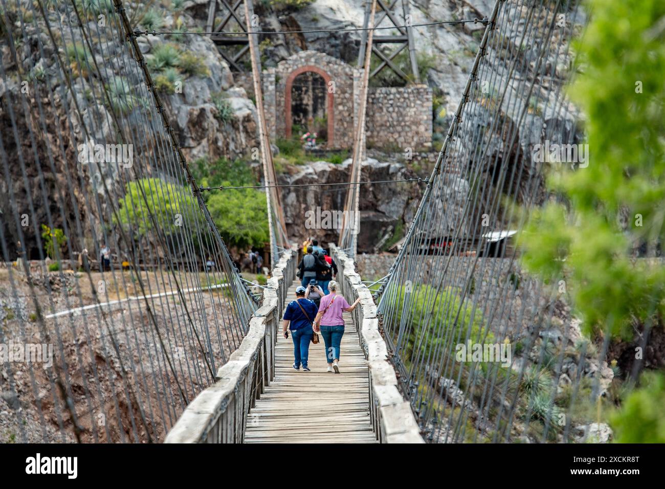 Puente de Ojuela , Historic gold mine and suspension bridge site in ...