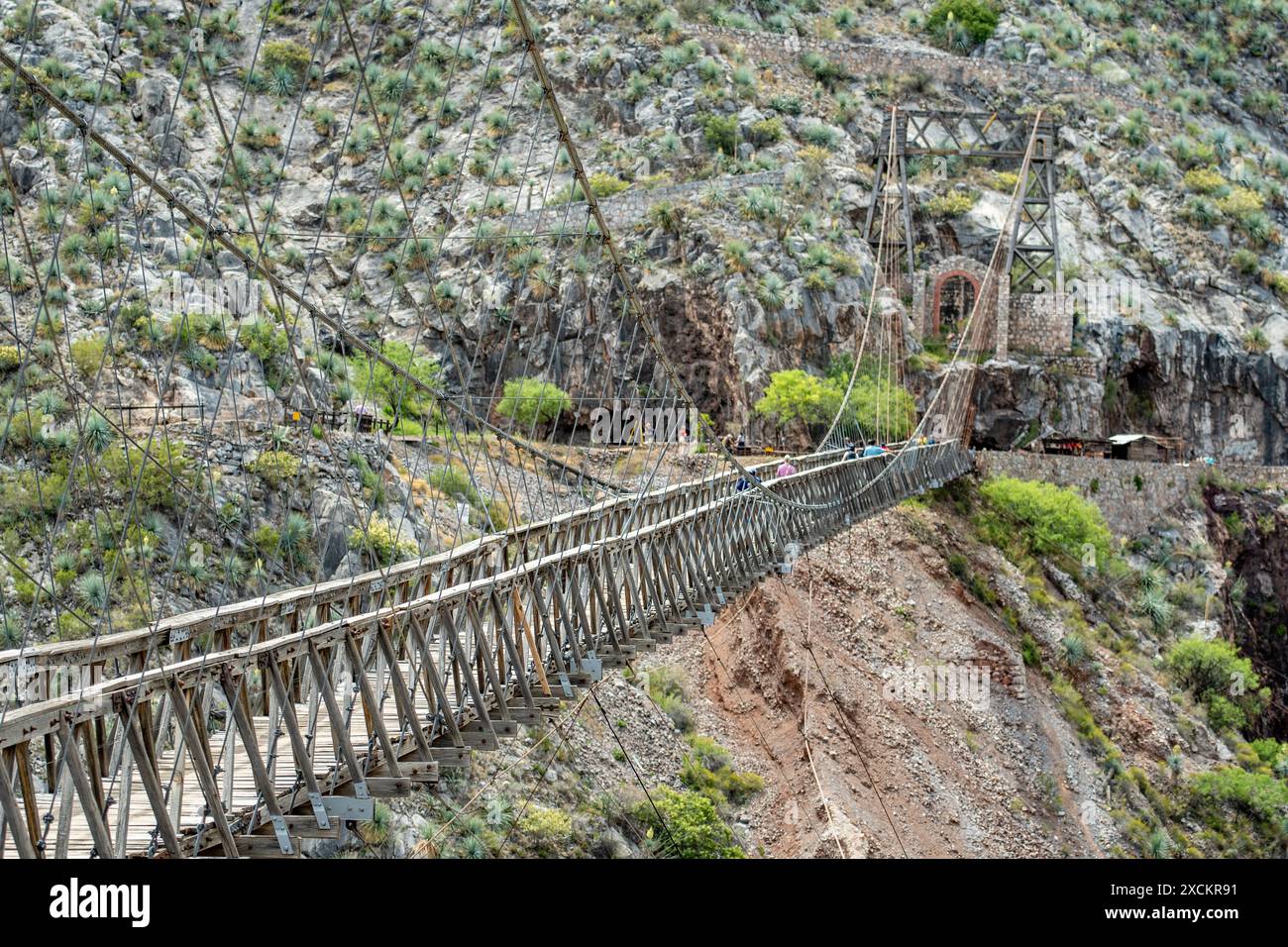 Puente de Ojuela , Historic gold mine and suspension bridge site in ...