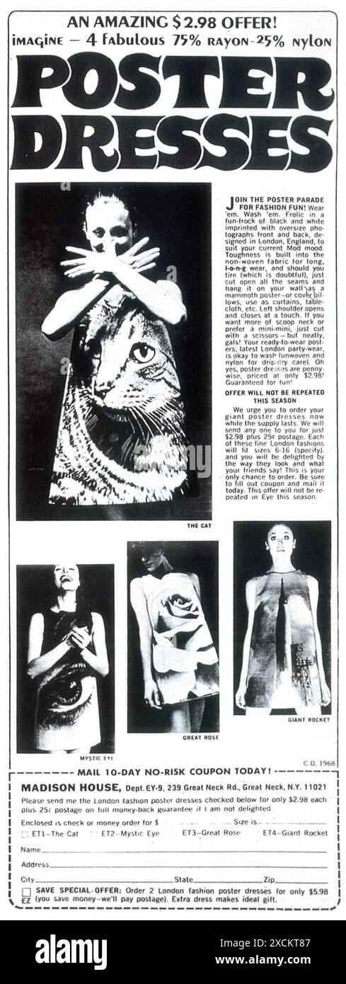 1960s vintage dresses hi-res stock photography and images - Alamy