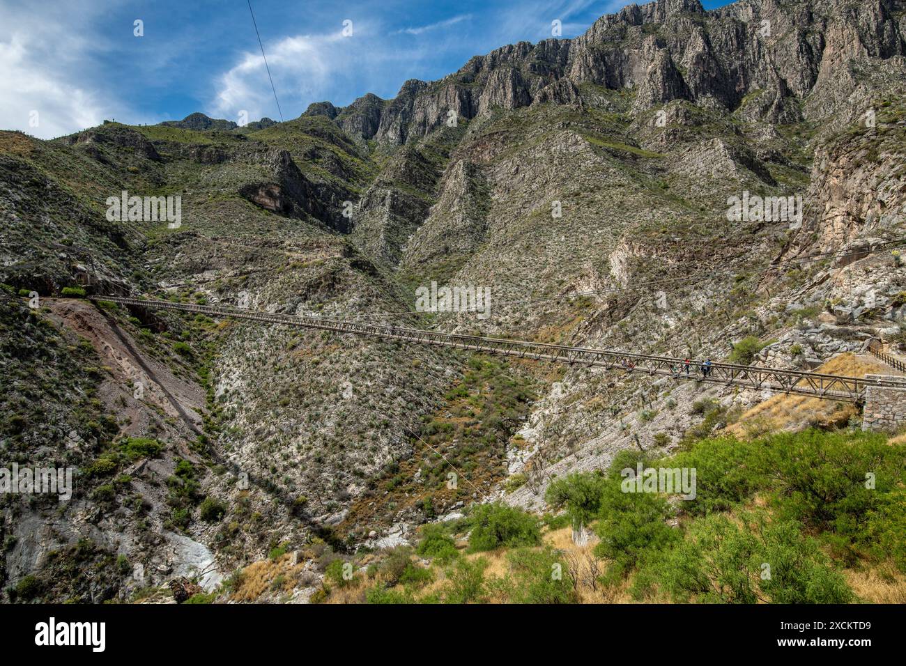 Puente de Ojuela , Historic gold mine and suspension bridge site in ...