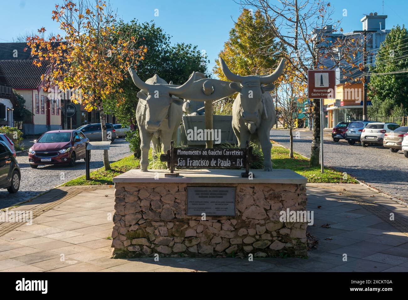Monumento ao gaucho carreteiro hi-res stock photography and images - Alamy