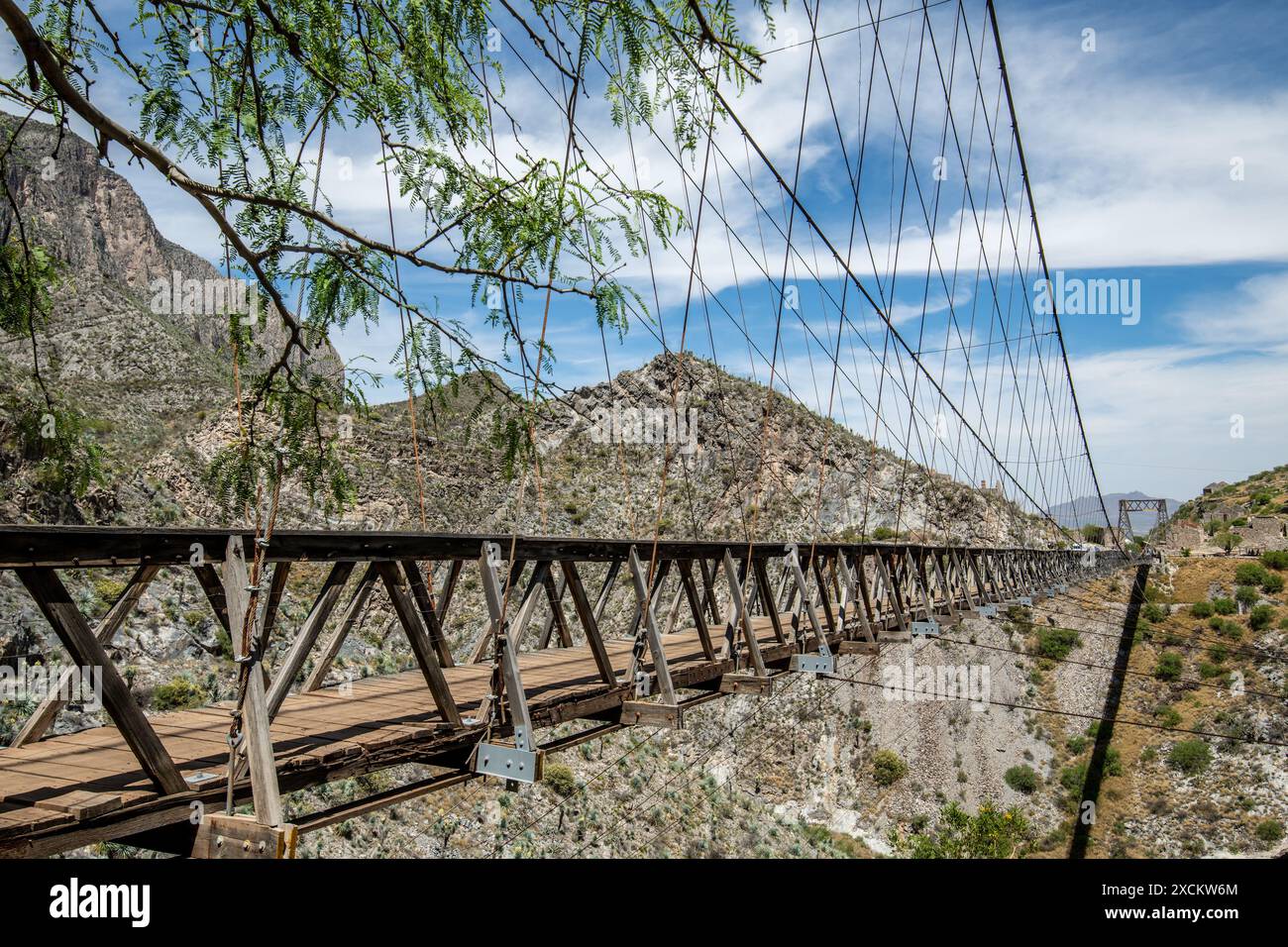 Puente de Ojuela , Historic gold mine and suspension bridge site in ...
