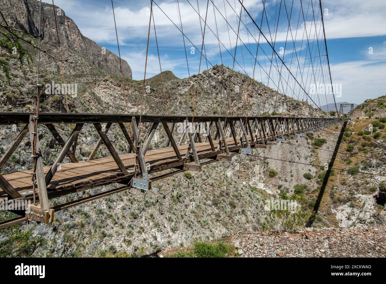 Puente de Ojuela , Historic gold mine and suspension bridge site in ...
