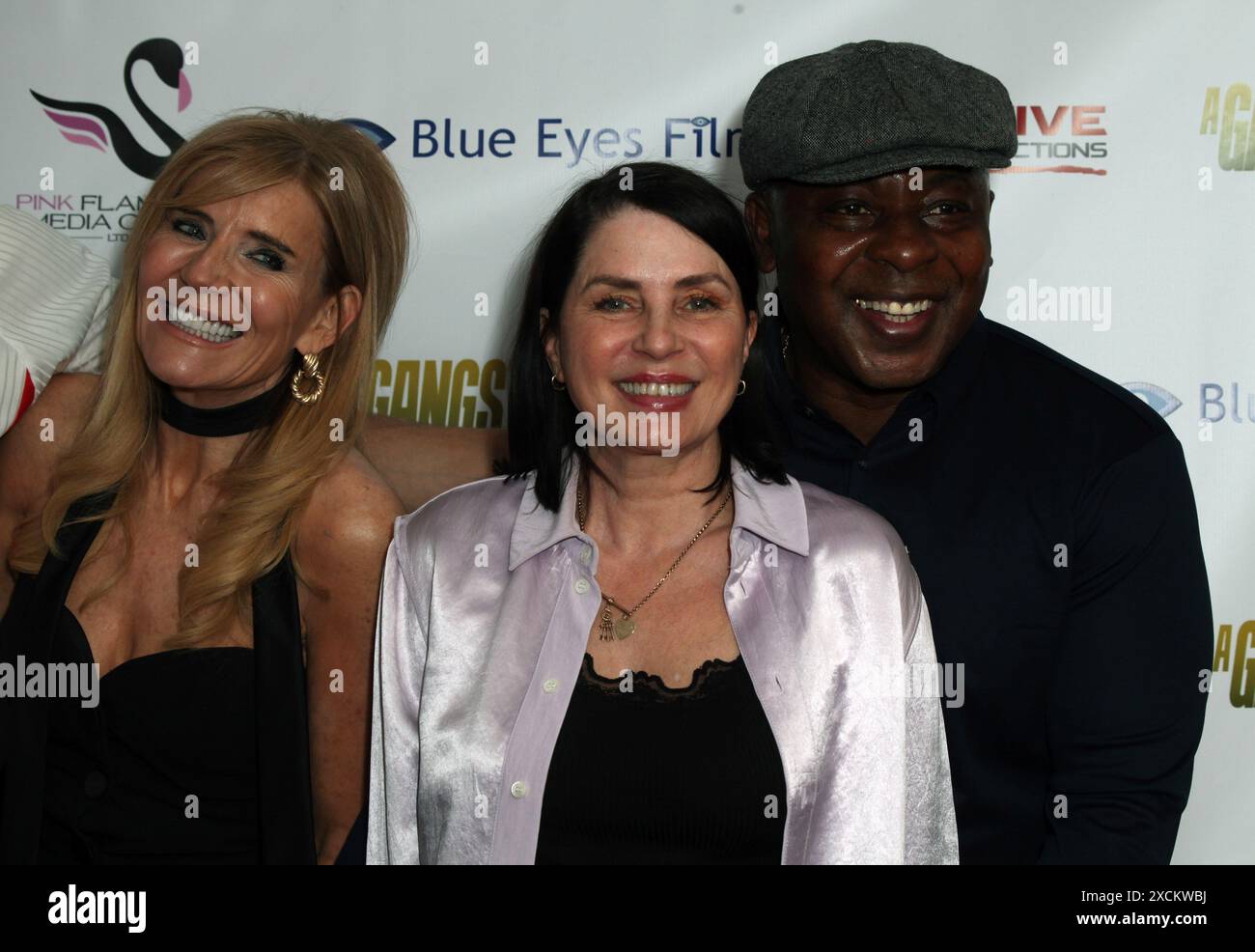 London, UK. Michelle Collins, Sadie Frost and Vas Blackwood at A ...