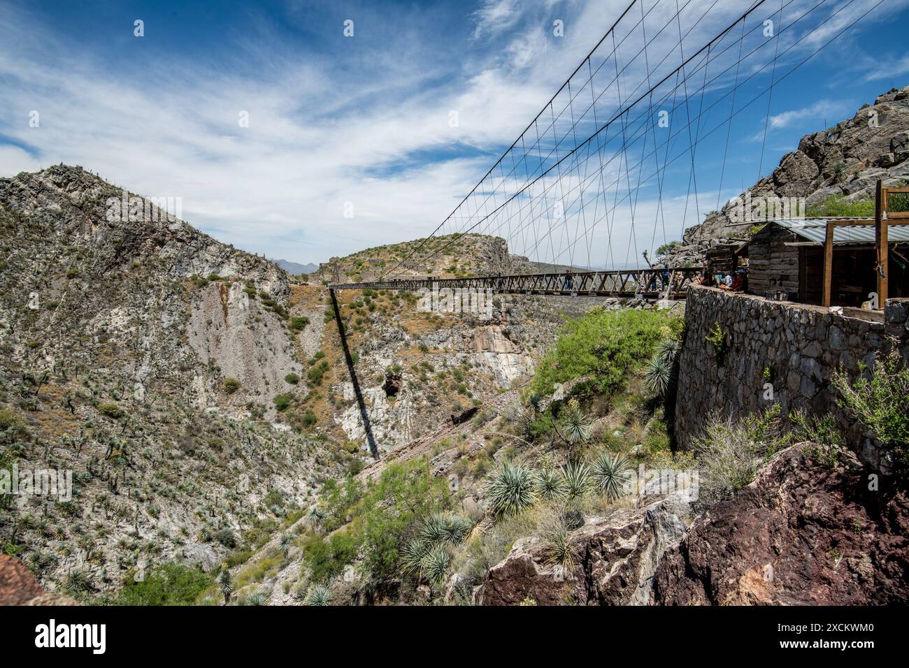 Puente de Ojuela , Historic gold mine and suspension bridge site in ...