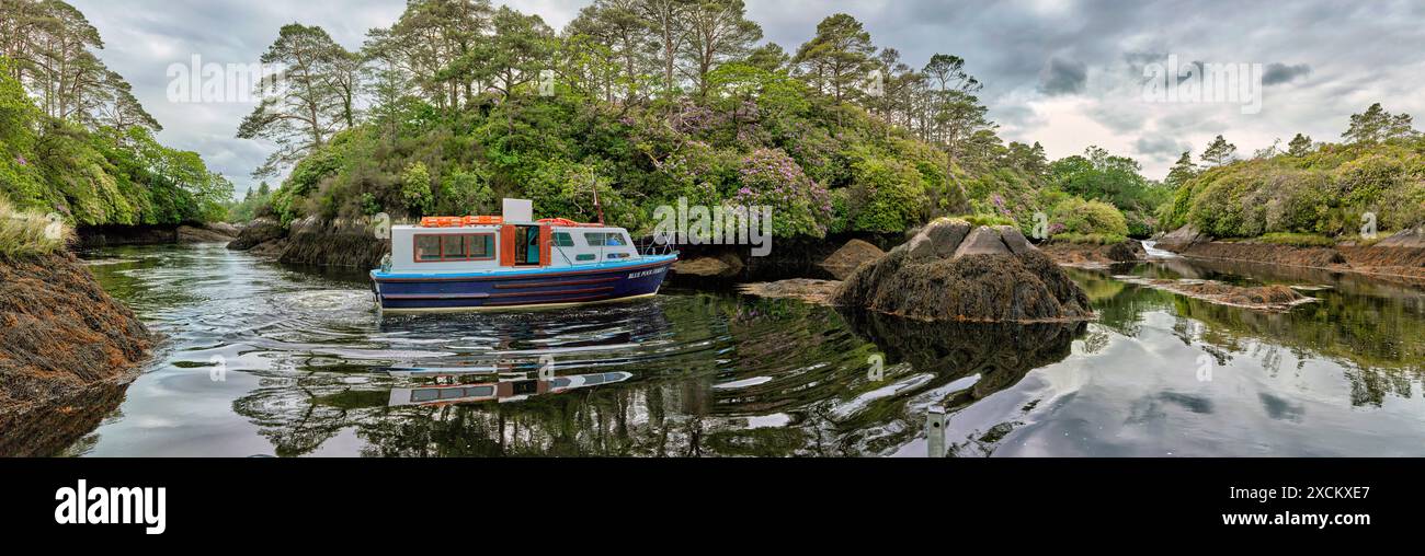 Blue Pool in summer, Glengarriff, County Cork, Ireland Stock Photo - Alamy
