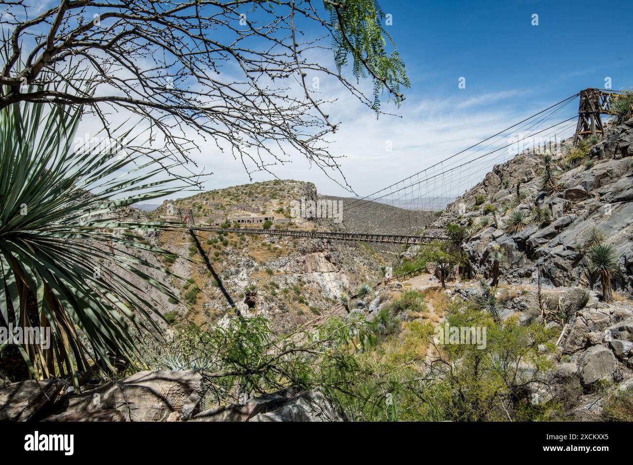 Puente de Ojuela , Historic gold mine and suspension bridge site in ...