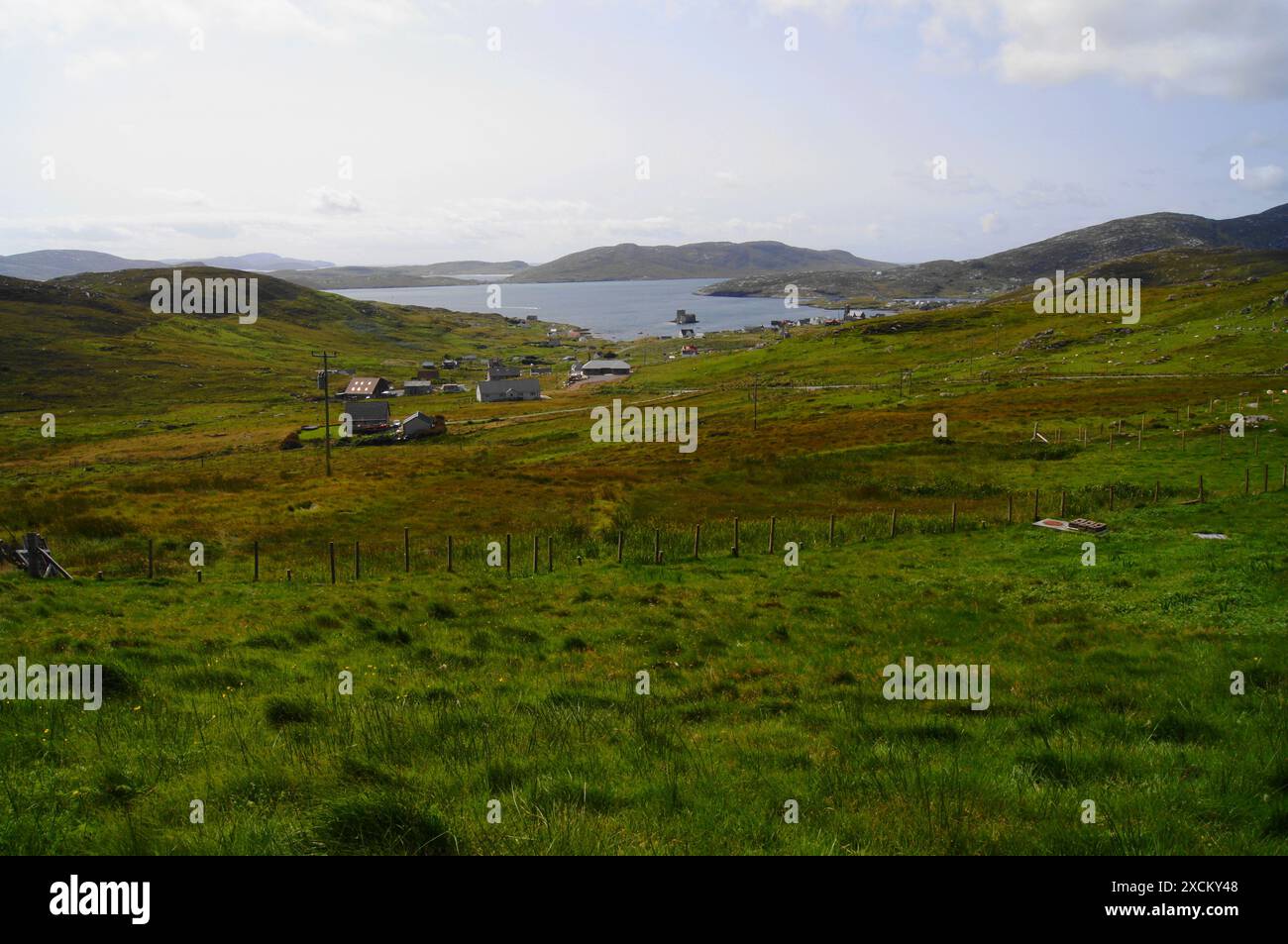 Medieval Kisimul Castle also called Kiessimul Castle located on asmall ...