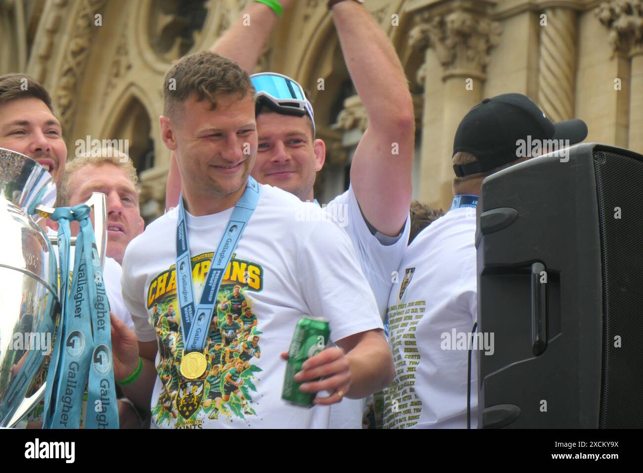 Northampton Saints Rugby team winners champions win trophy award best ...