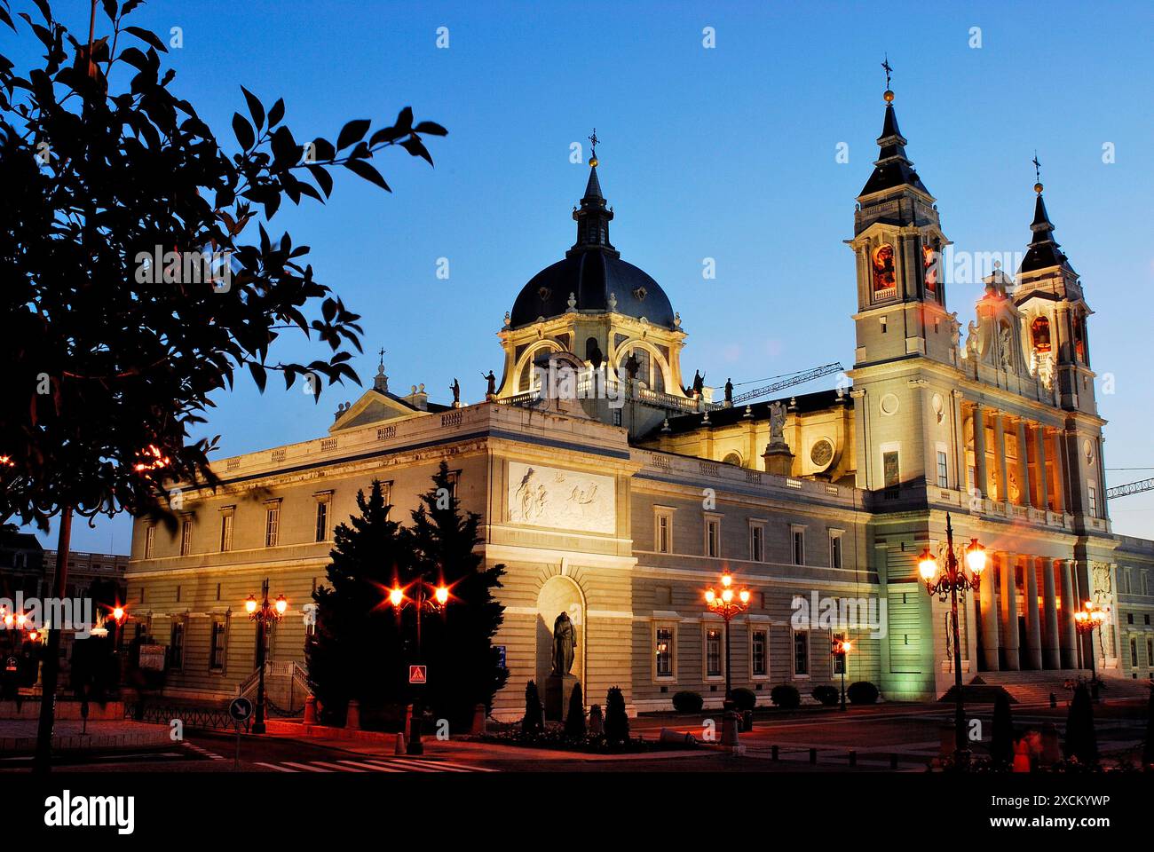 Almudena towers hi-res stock photography and images - Alamy