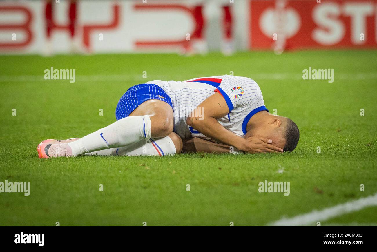 Kylian mbappe nose austria france 2024 hi-res stock photography and ...