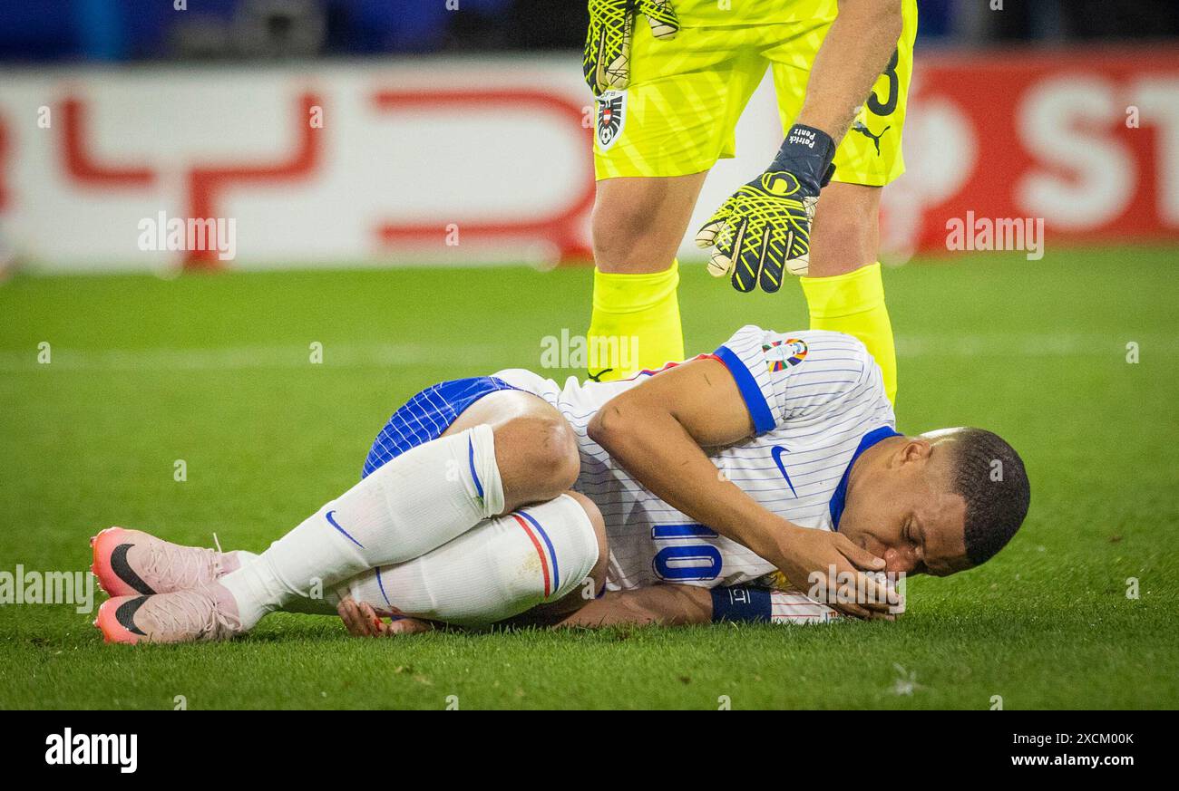 Kylian mbappe nose austria france 2024 hi-res stock photography and ...