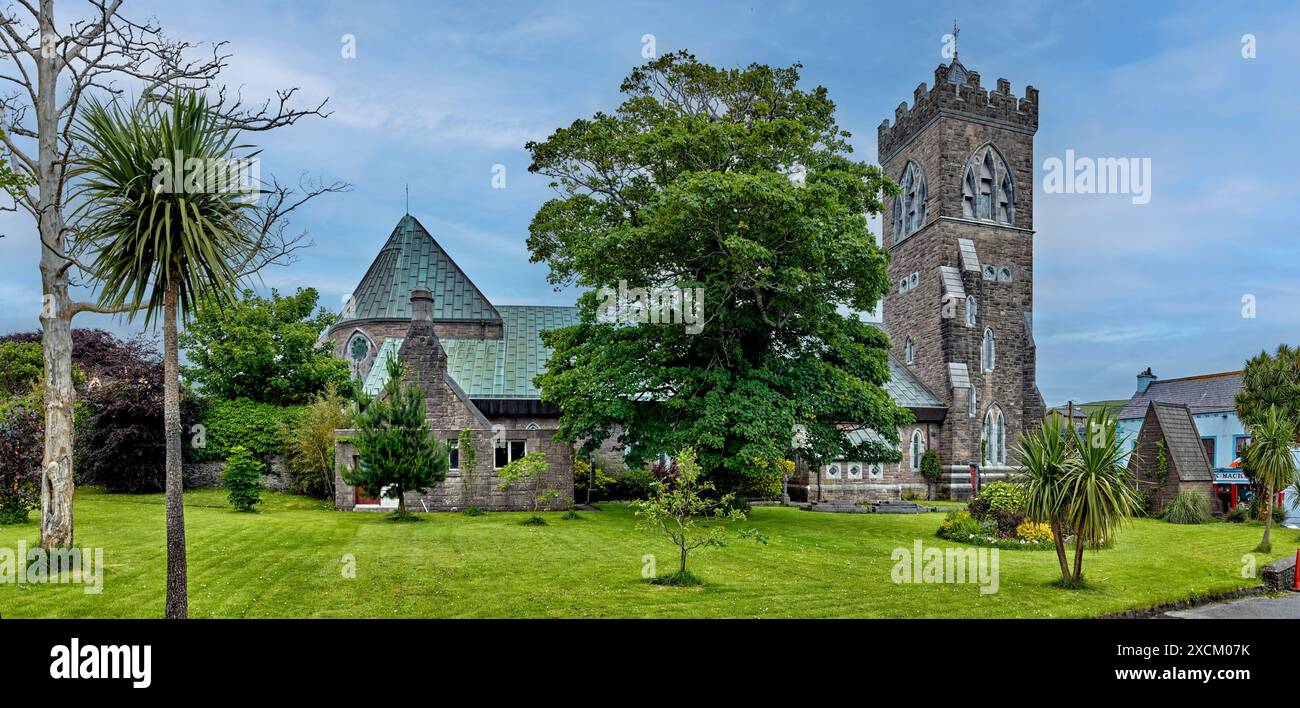 Exterior of St Mary's Church in summer, Dingle, County Kerry, Ireland ...