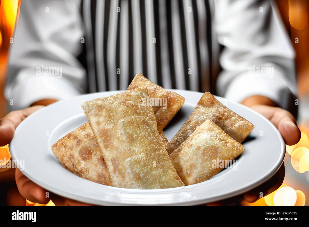 Pastel, Brazilian snack, Traditional Brazilian pastry Stock Photo - Alamy