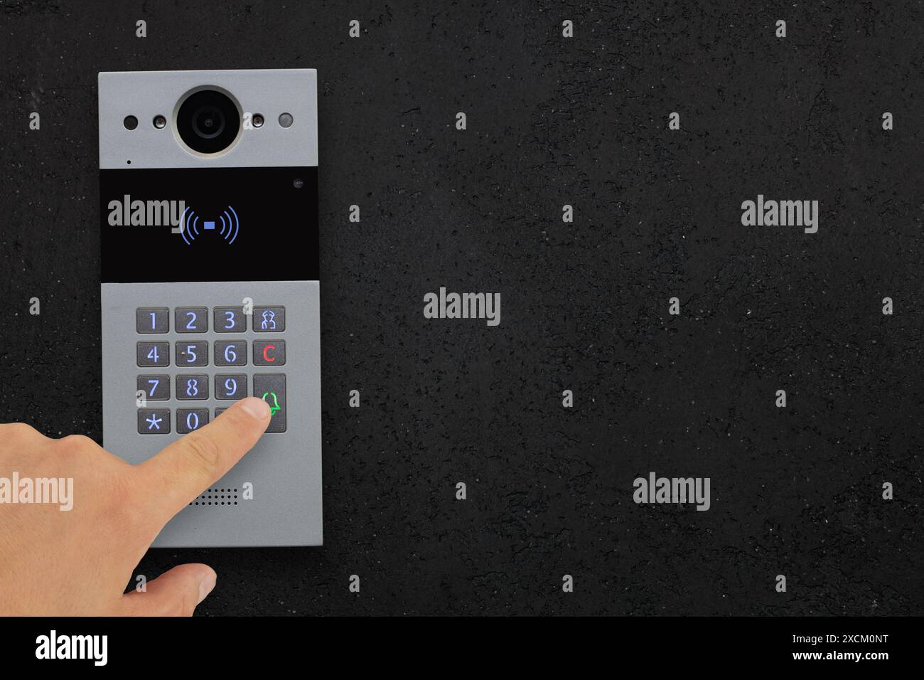 Modern digital intercom system hi-res stock photography and images - Alamy