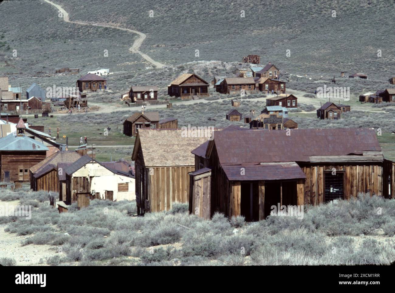 Bodie CA USA 1984. The U.S. Department of the Interior recognizes the ...