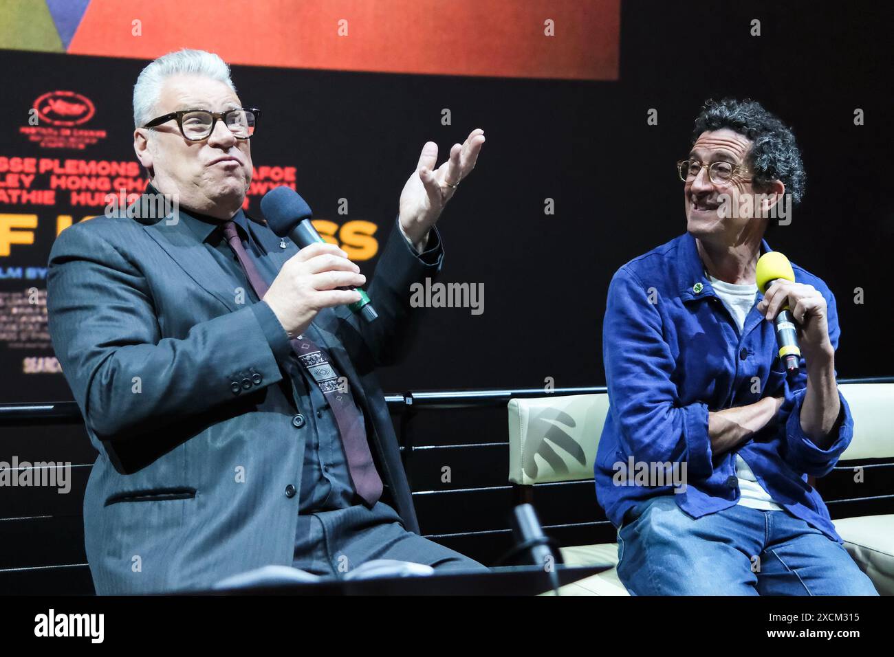 London, UK. 17th June, 2024. Mark Kermode and Robbie Ryan photographed ...