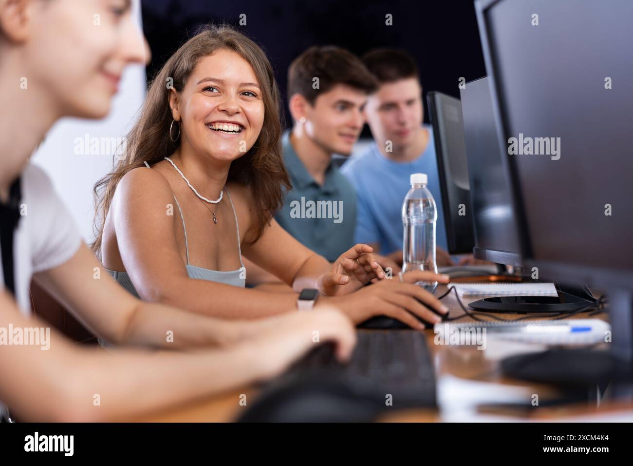Young french student hi-res stock photography and images - Alamy