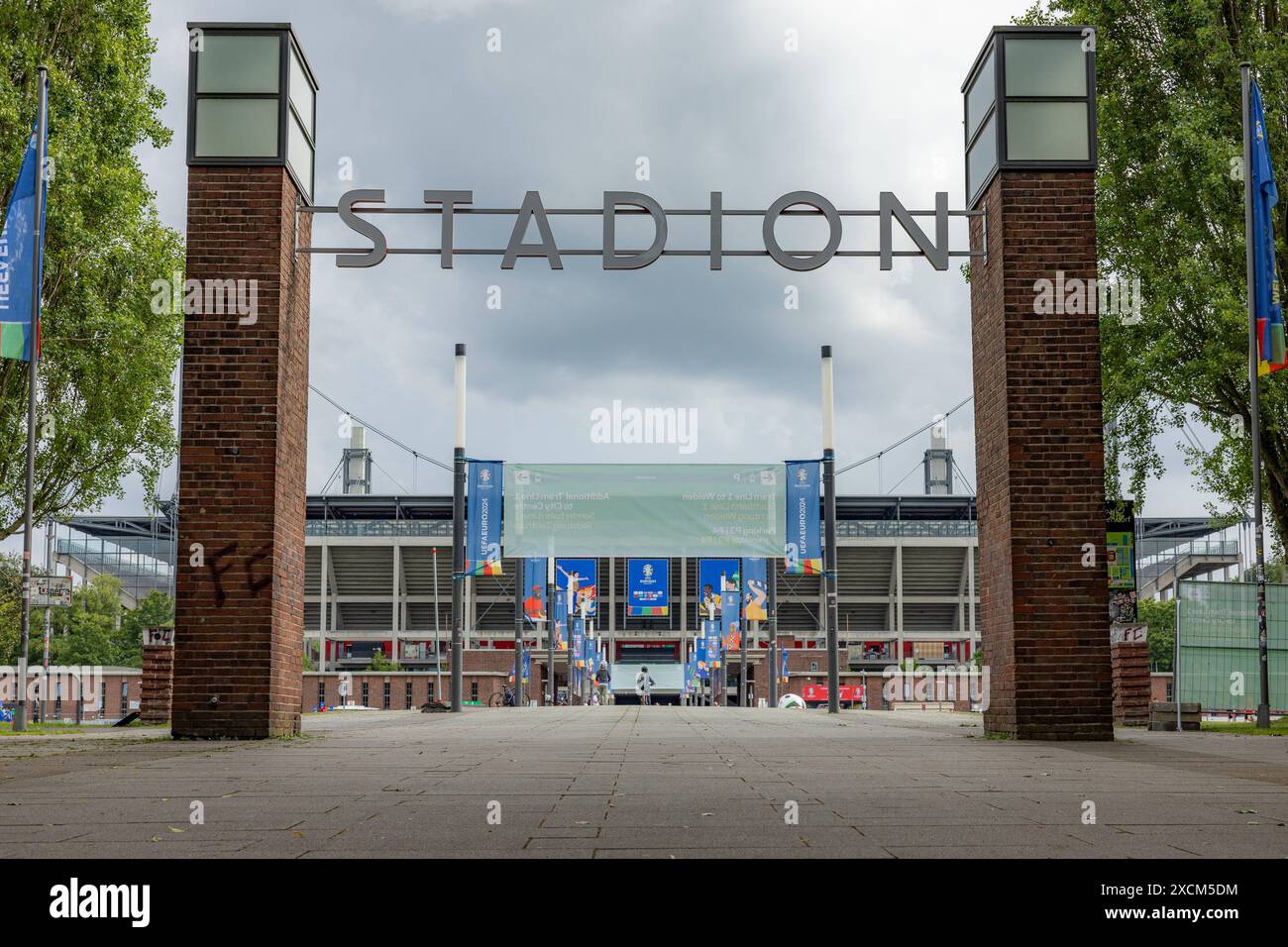 UEFA Europameisterschaft 2024 in Deutschland - Cologne Stadium 17.06. ...